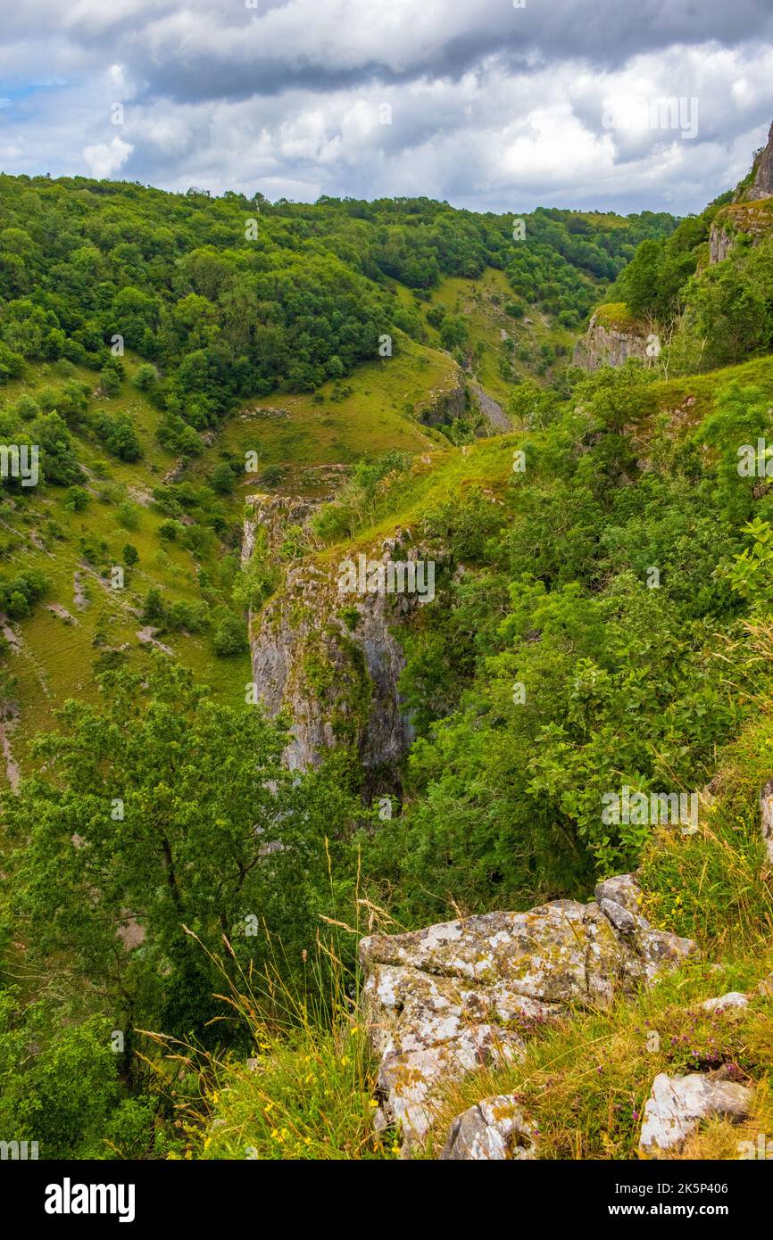 Scenic view of Mendip Hills and Cheddar Gorge is not only one of ...