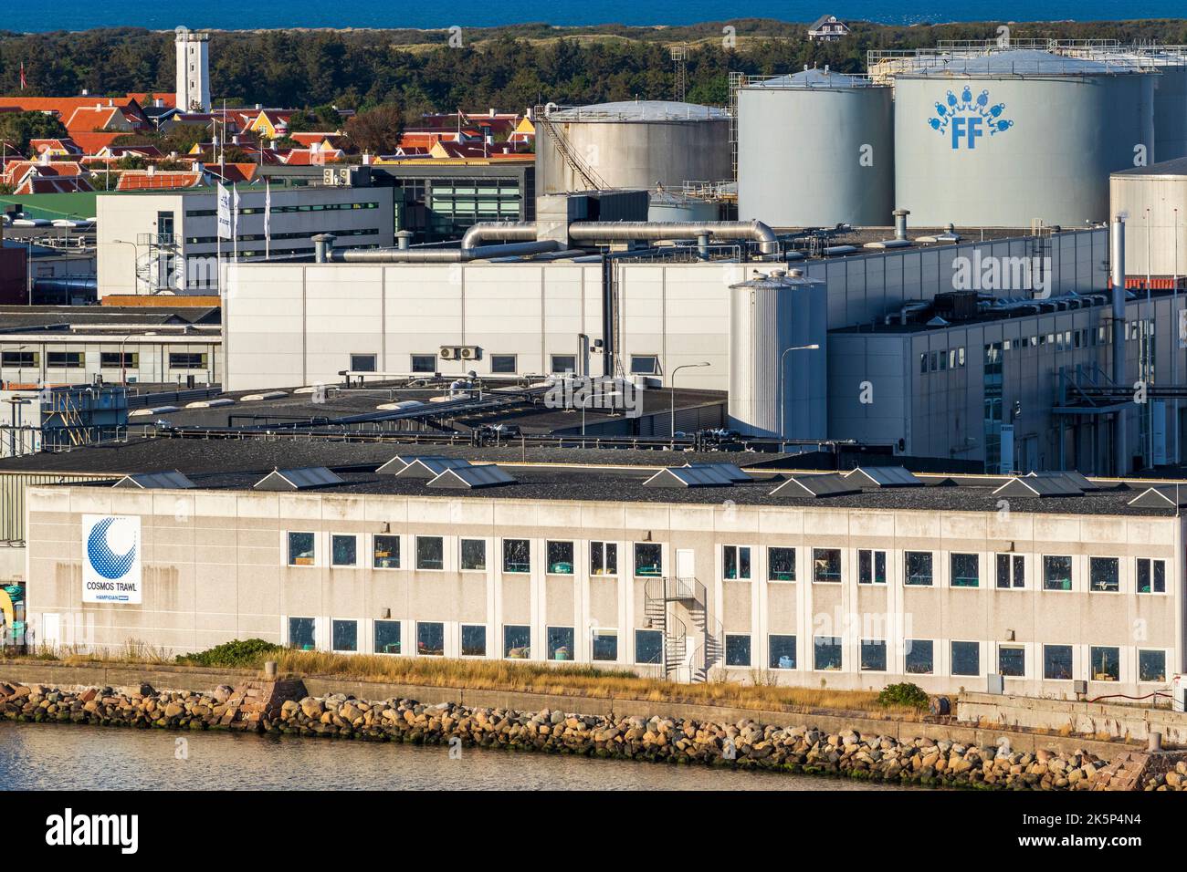 Port of Skagen, Denmark, Europe Stock Photo - Alamy