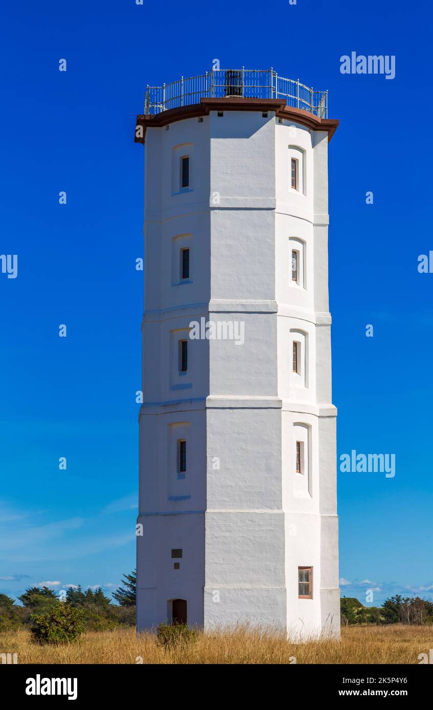The White Lighthouse,Skagen, Denmark, Europe Stock Photo - Alamy