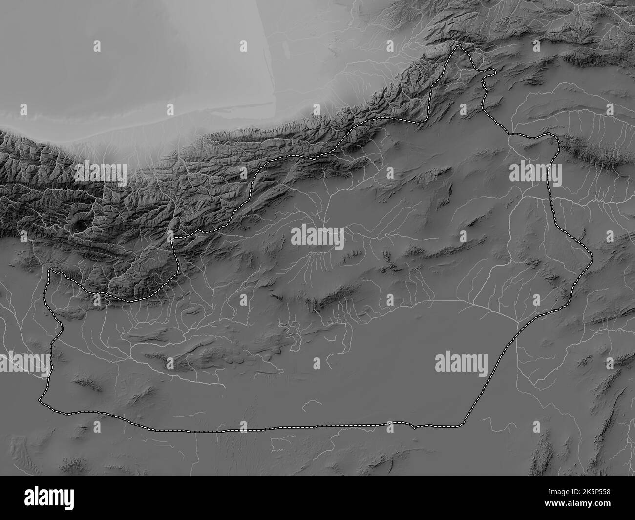 Semnan map Black and White Stock Photos & Images - Alamy