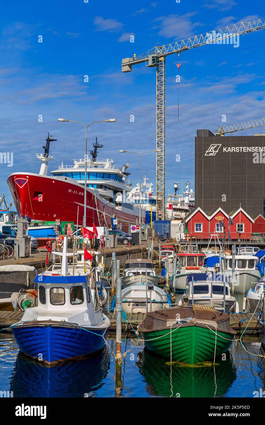 Port of Skagen, Denmark, Europe Stock Photo - Alamy
