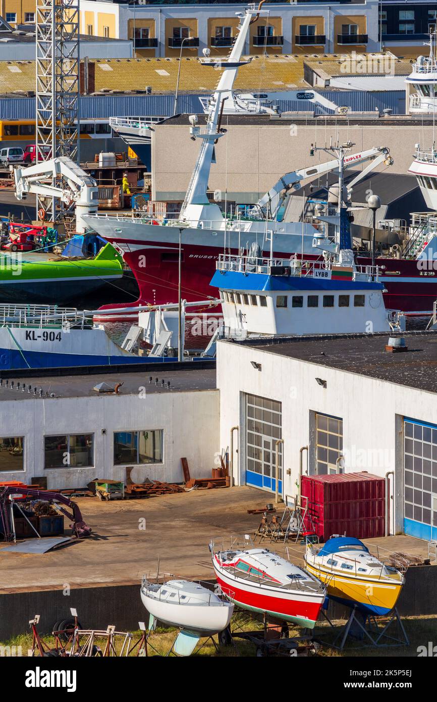 Port of Skagen, Denmark, Europe Stock Photo - Alamy