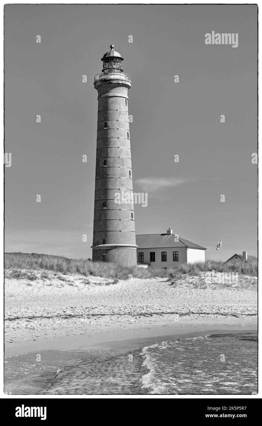 The lighthouse of skagen Cut Out Stock Images & Pictures - Alamy