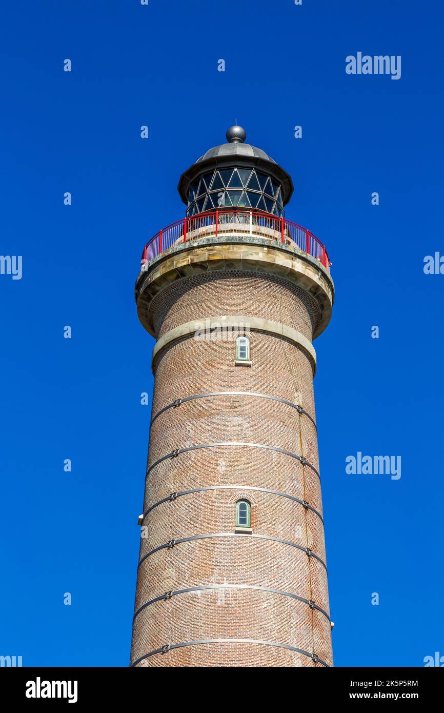 The Grey Lighthouse,Skagen, Denmark, Europe Stock Photo - Alamy