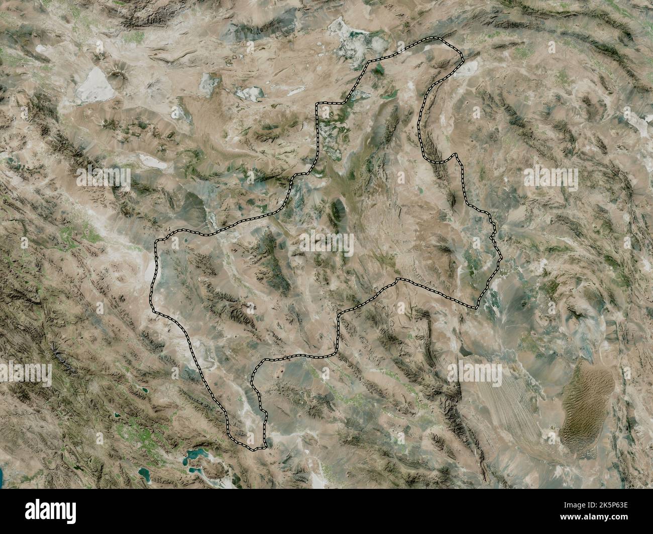 Yazd, province of Iran. High resolution satellite map Stock Photo - Alamy