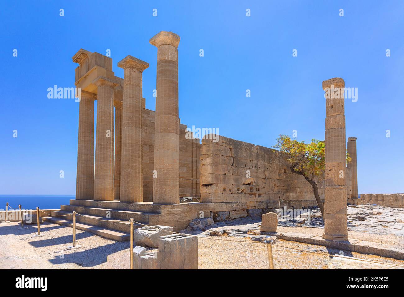 panoramic-view-of-ruins-of-ancient-city-of-lindos-on-colorful-island-of