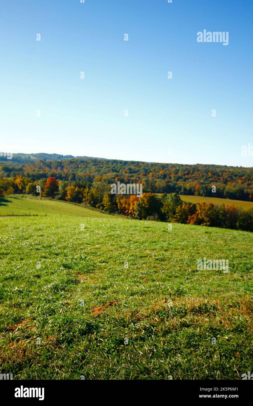Malabar Farm State Park Seen From Mount Jeez, Ohio Stock Photo - Alamy