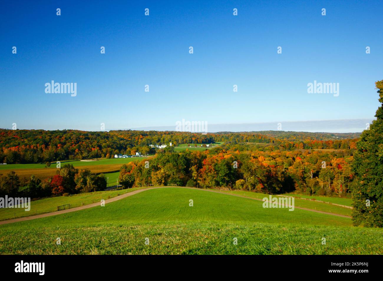 Malabar Farm State Park Seen From Mount Jeez, Ohio Stock Photo - Alamy