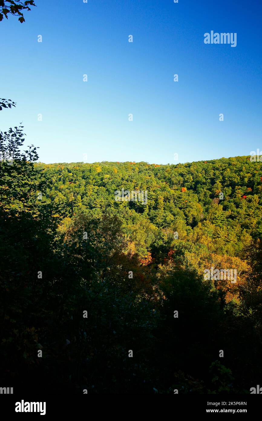 Mohican Gorge Overlook, Mohican State Park, Ohio Stock Photo - Alamy