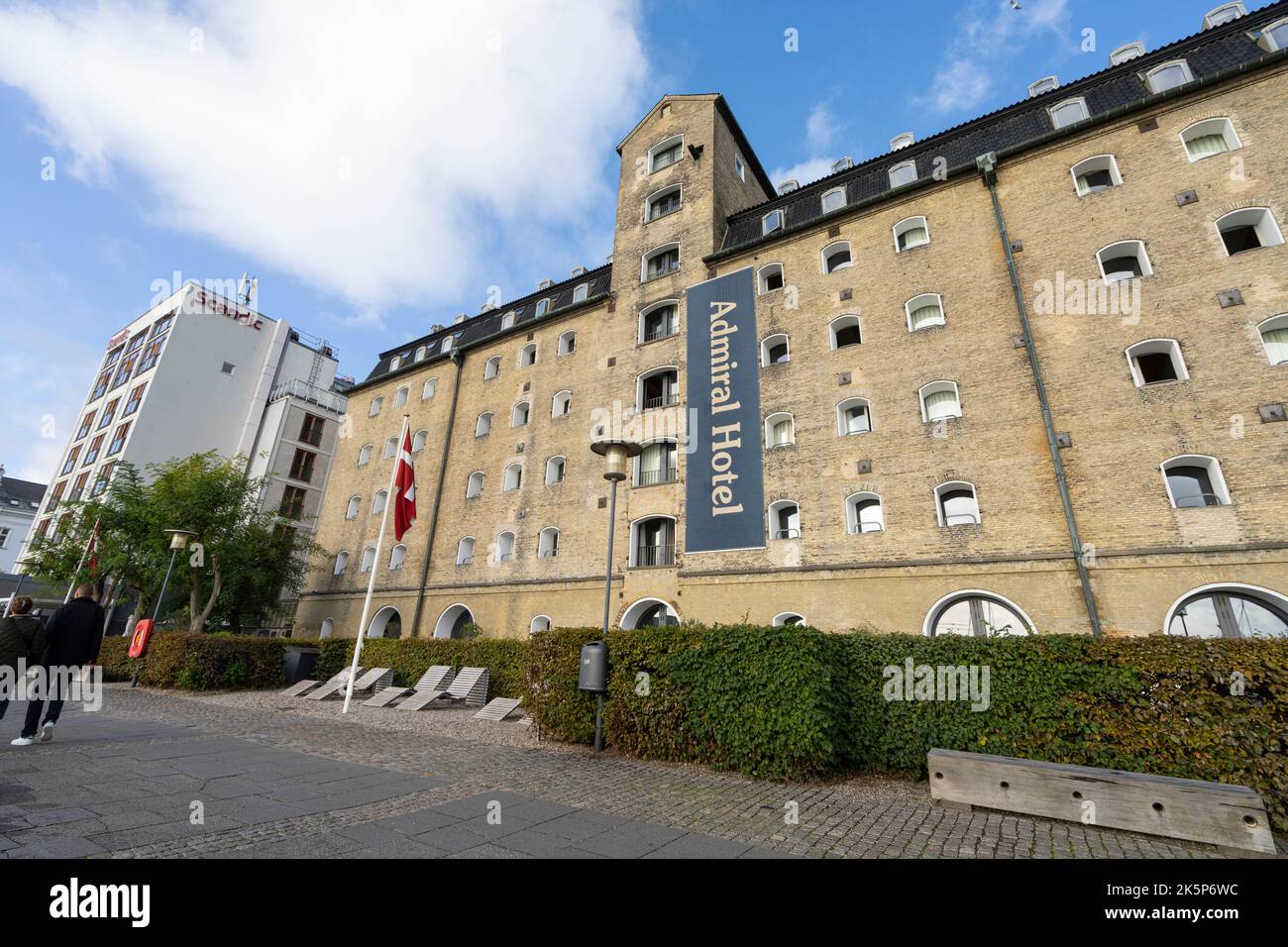Copenhagen, Denmark. October 2022. External view of the Admiral hotel ...