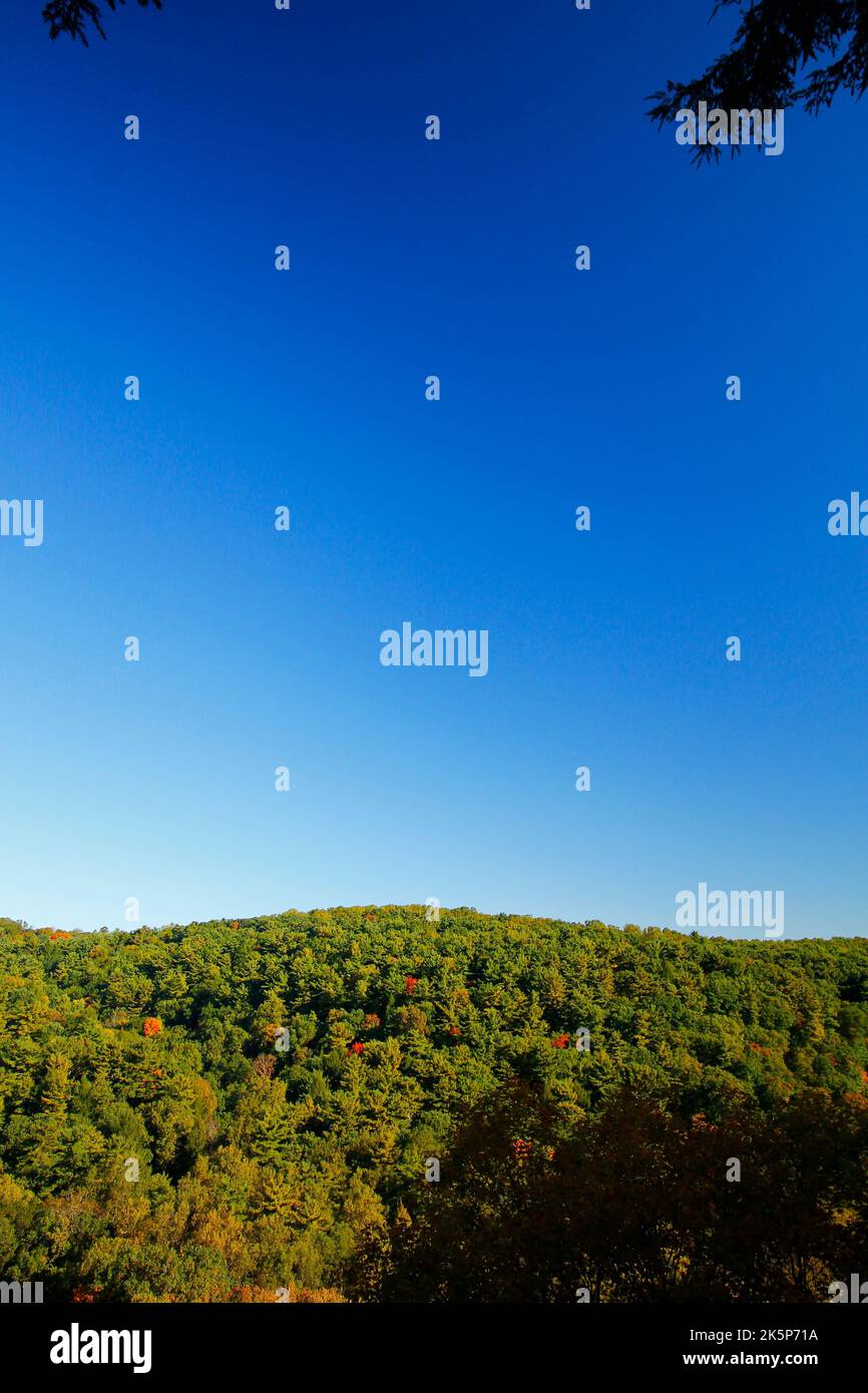 Mohican Gorge Overlook, Mohican State Park, Ohio Stock Photo - Alamy