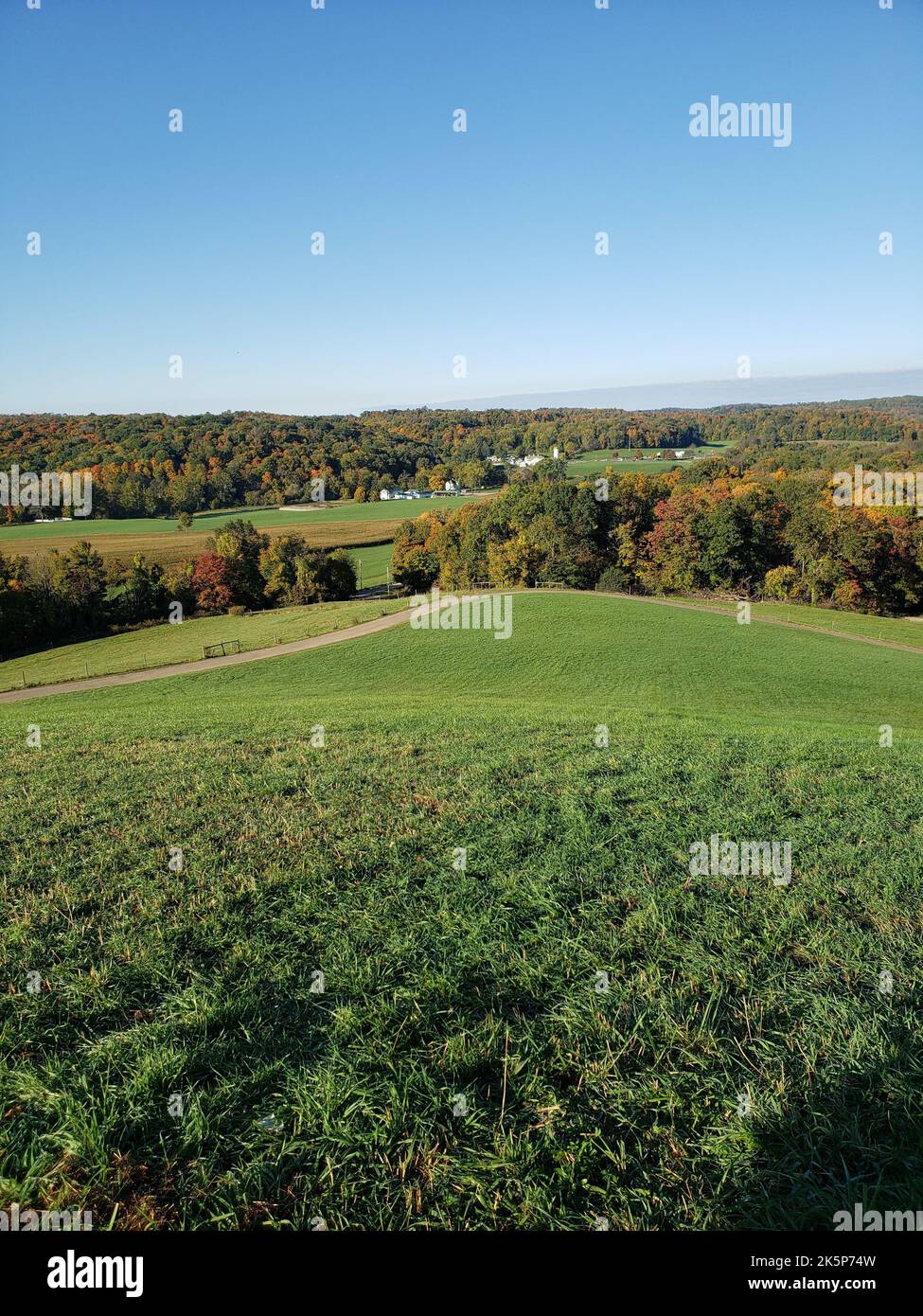 Malabar Farm State Park Seen From Mount Jeez, Ohio Stock Photo - Alamy