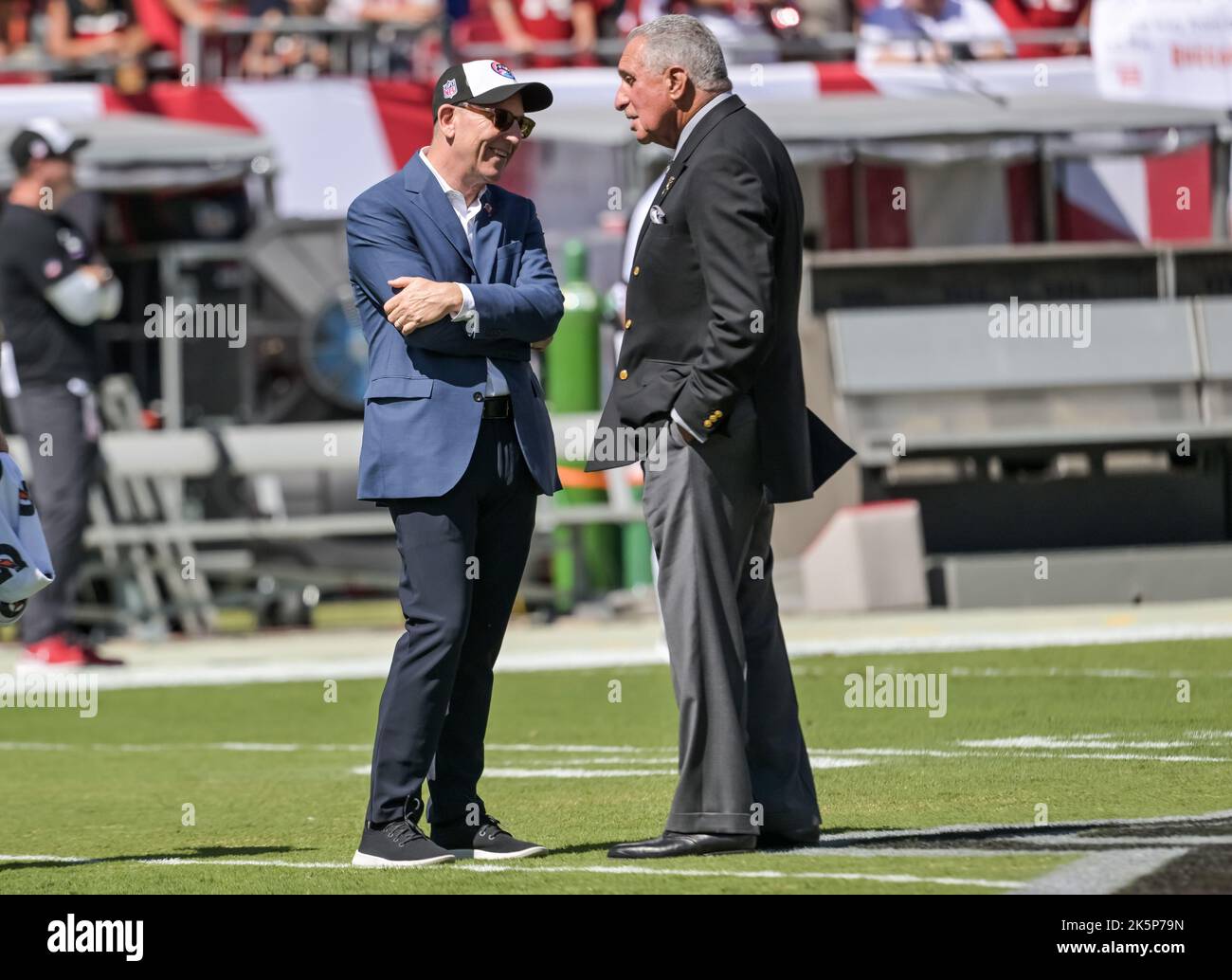 Tampa, United States. 09th Oct, 2022. Atlanta Falcons owner Arthur ...