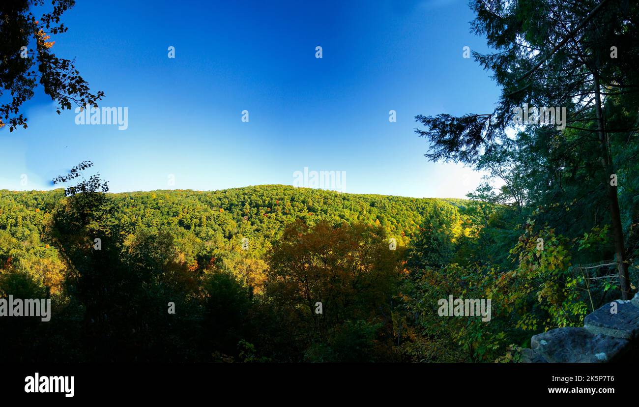 Mohican Gorge Overlook, Mohican State Park, Ohio Stock Photo - Alamy