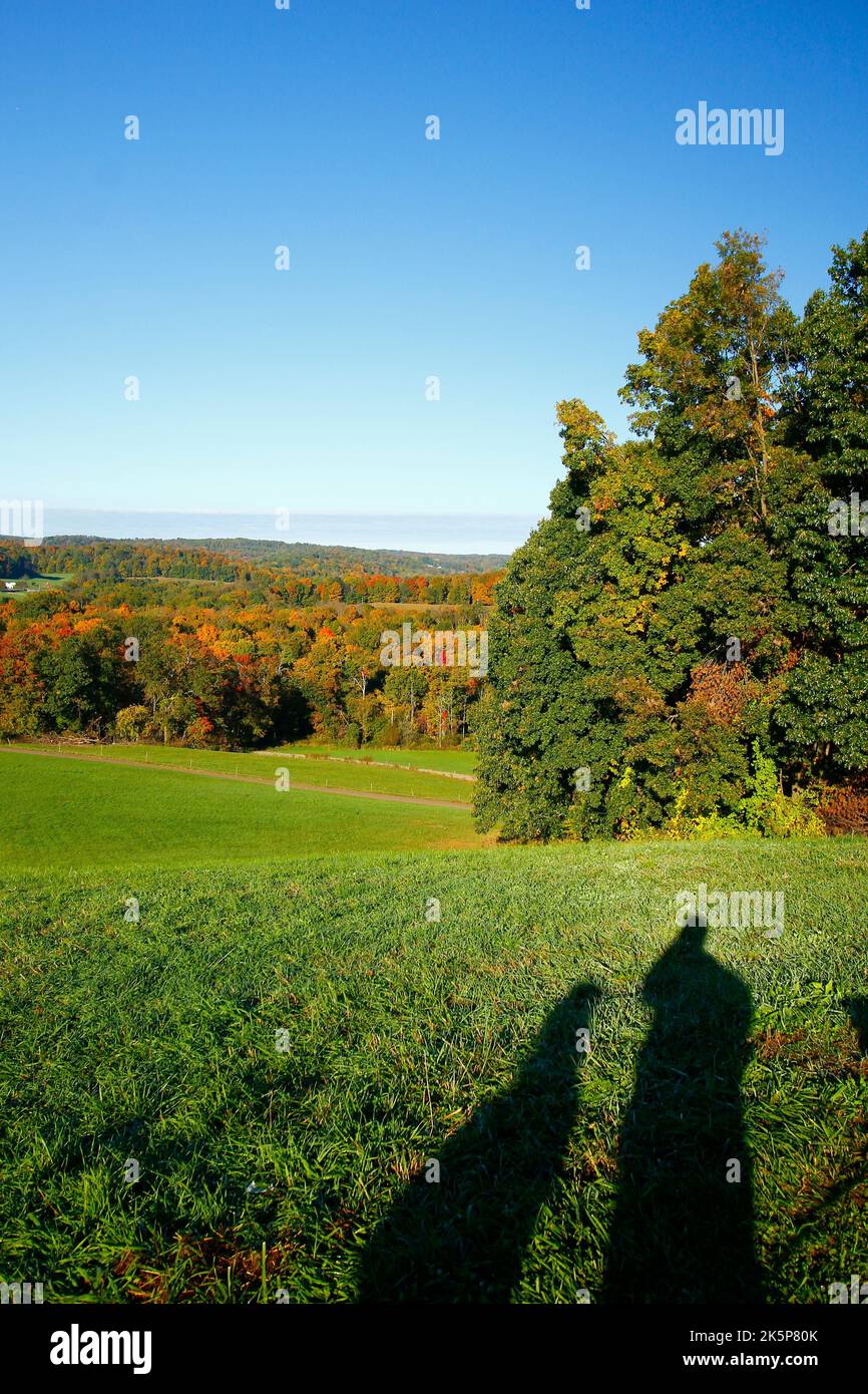 Malabar Farm State Park Seen From Mount Jeez, Ohio Stock Photo - Alamy
