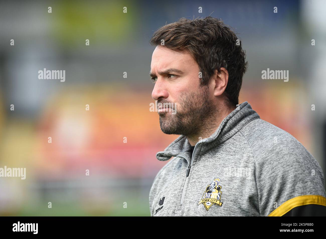 York, England -11th September 2022 - James Ford Head Coach of York ...