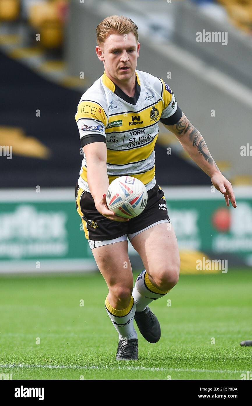 York, England -11th September 2022 - Liam Harris of York Knights in ...