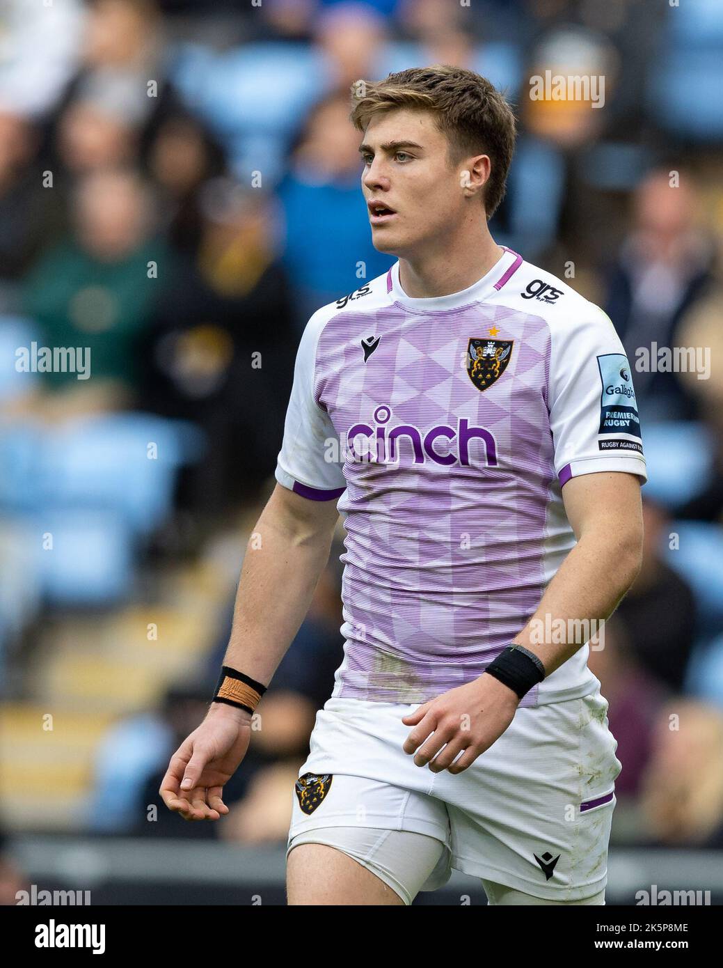 Tommy Freeman of Northampton Saints during the Gallagher Premiership ... Tommy Freeman of Northampton Saints during the Gallagher Premiership ...