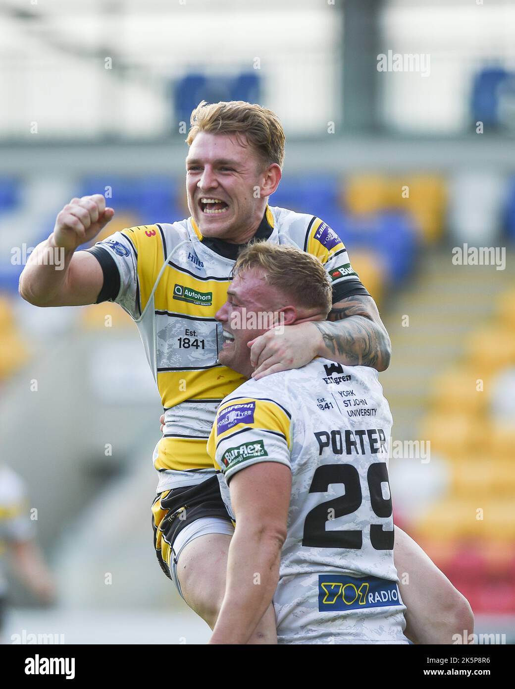 York, England -11th September 2022 - Joe Porter of York Knights ...