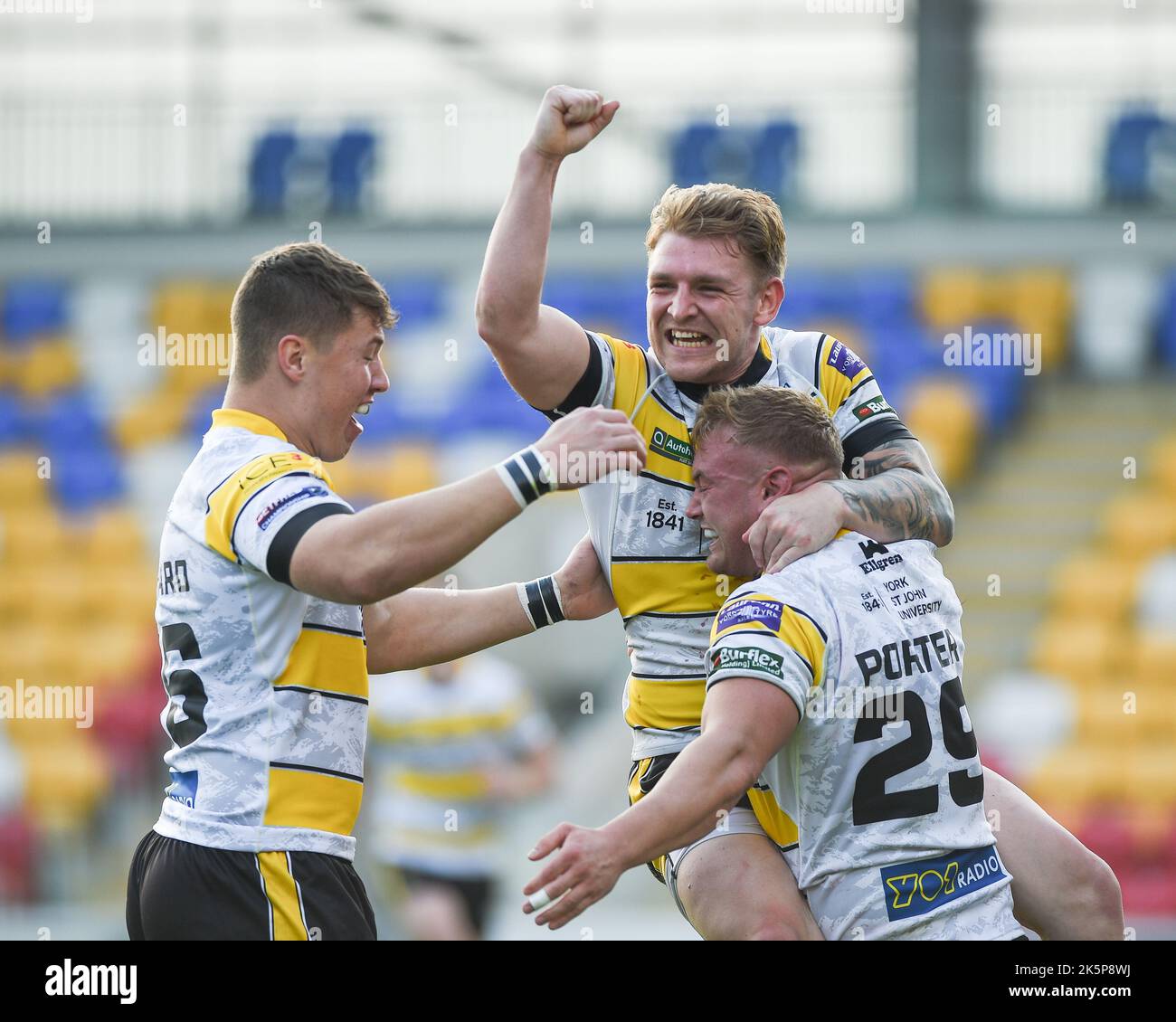 York, England -11th September 2022 - Joe Porter of York Knights ...