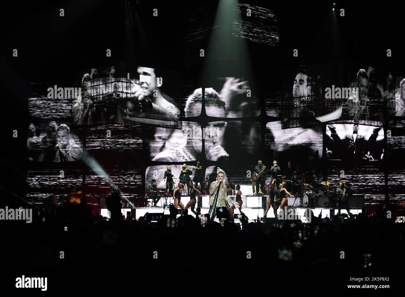 EDITORIAL USE ONLY. Not for use after November 5, 2022 Robbie Williams ...