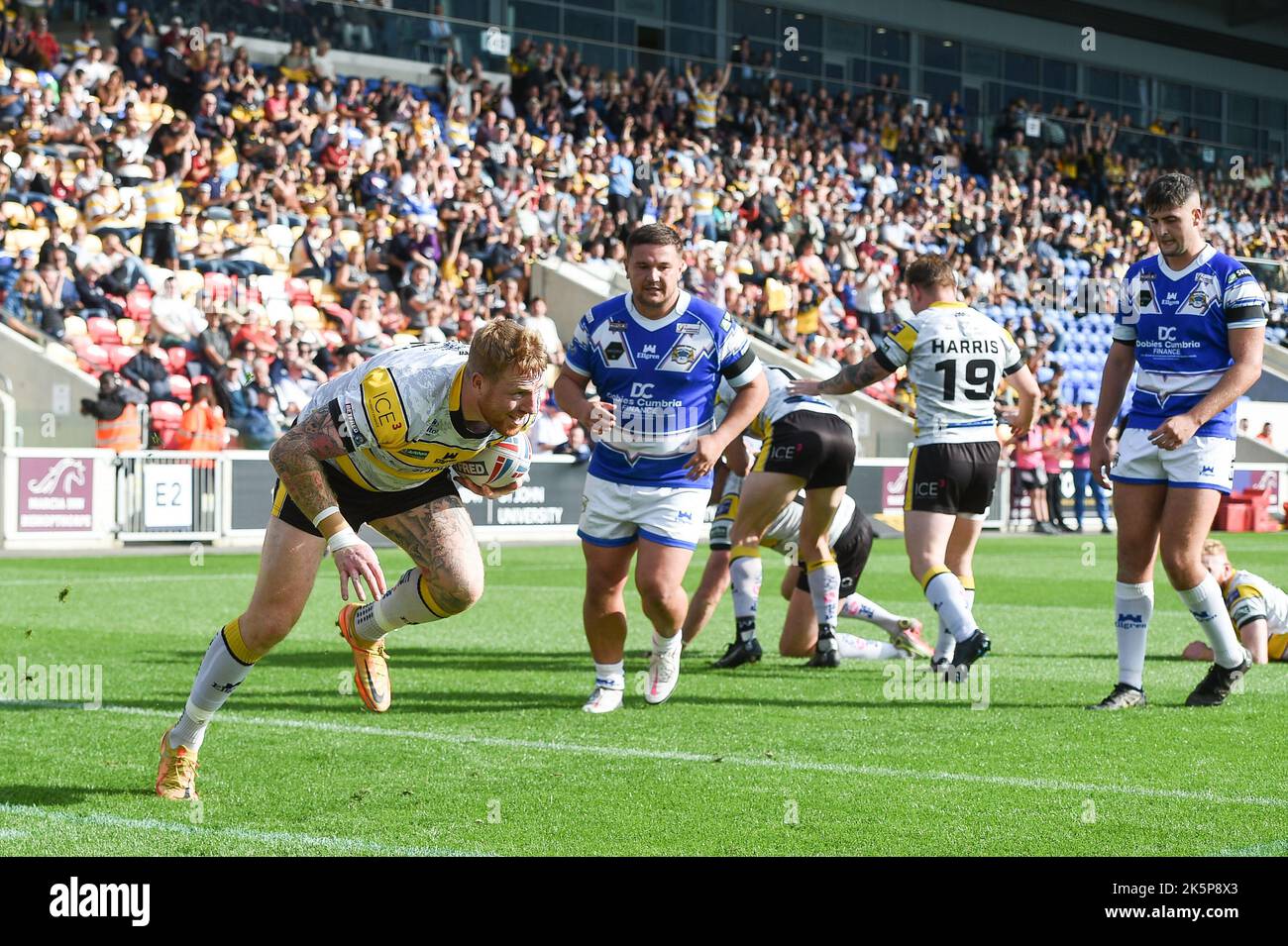 iYork, England -11th September 2022 - James Glover of York Knights ...