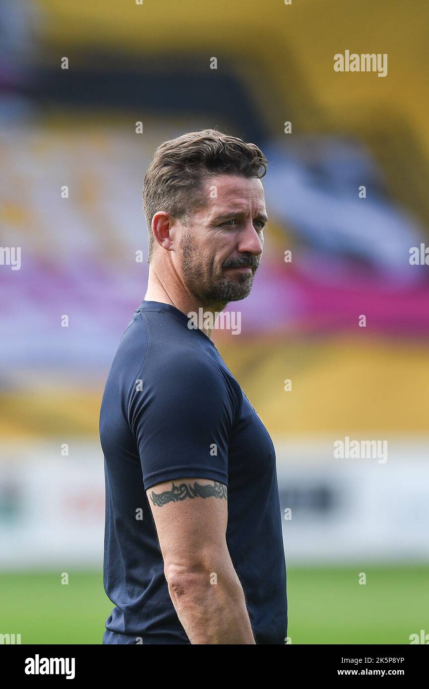 York, England -11th September 2022 - Chris Thorman Coach of Workington ...