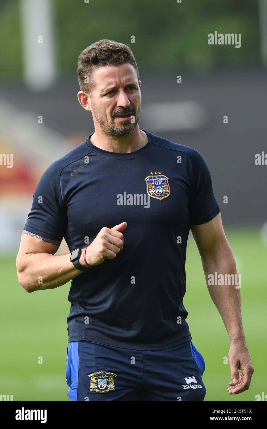 York, England -11th September 2022 - Chris Thorman Coach of Workington ...