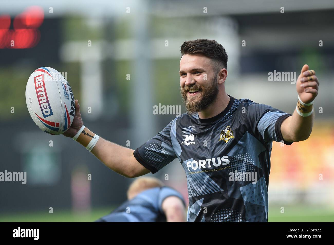 York, England -11th September 2022 - Matty Marsh of York Knights. Rugby ...