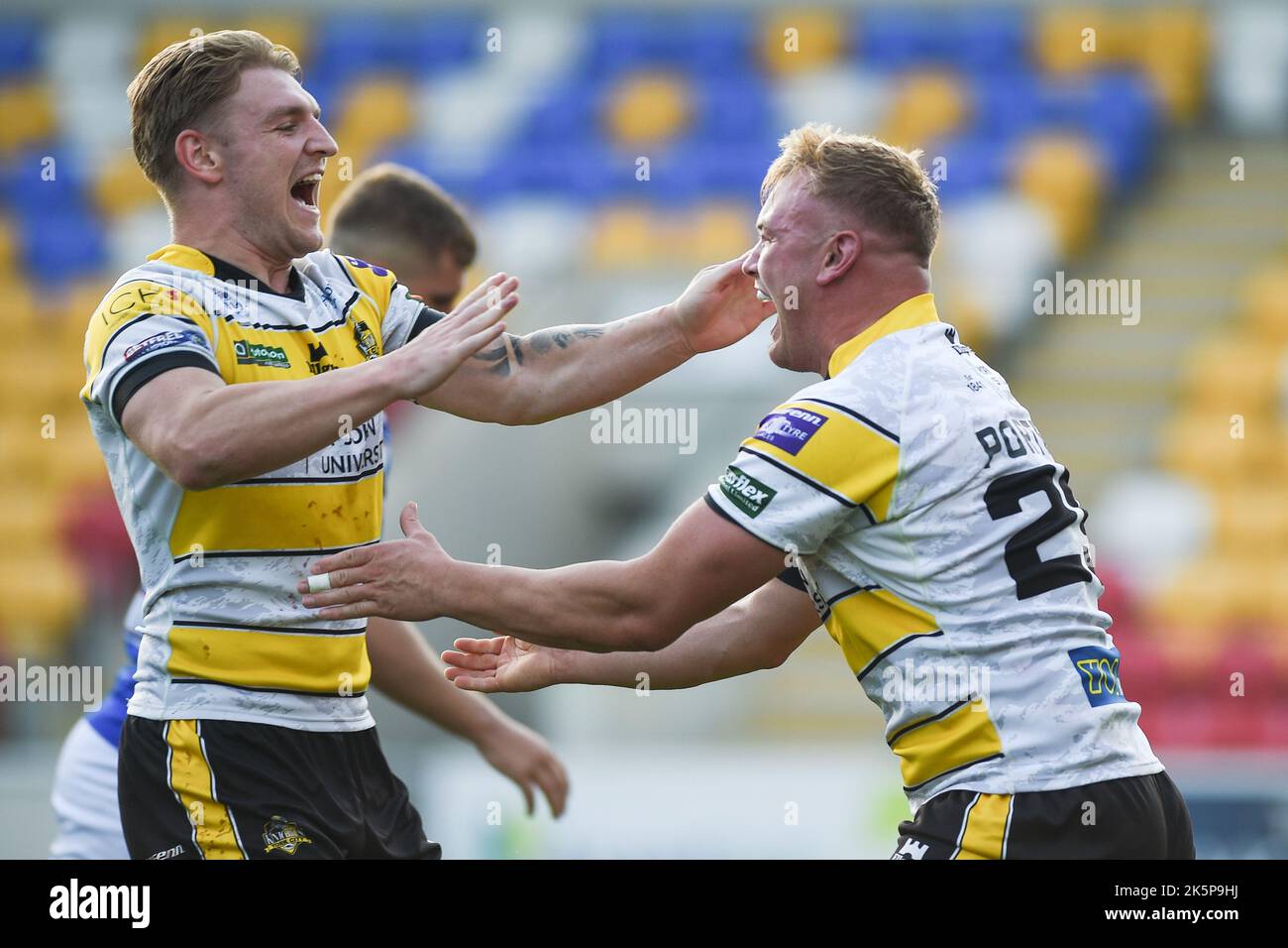 York, England -11th September 2022 - Joe Porter of York Knights ...