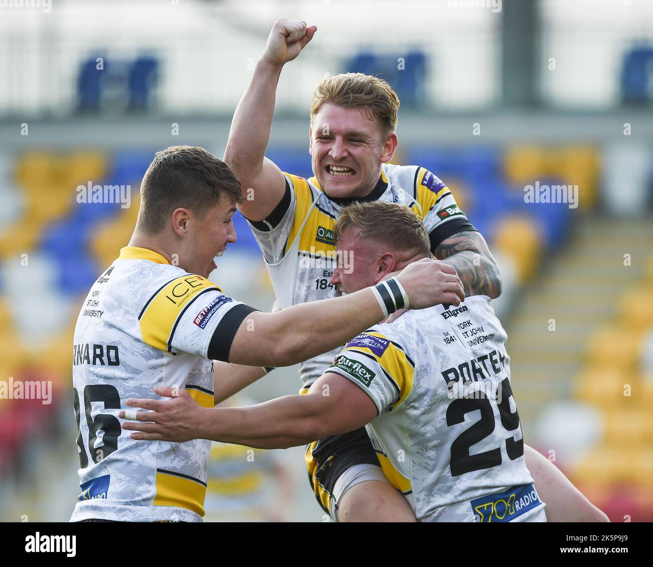 York, England -11th September 2022 - Joe Porter of York Knights ...