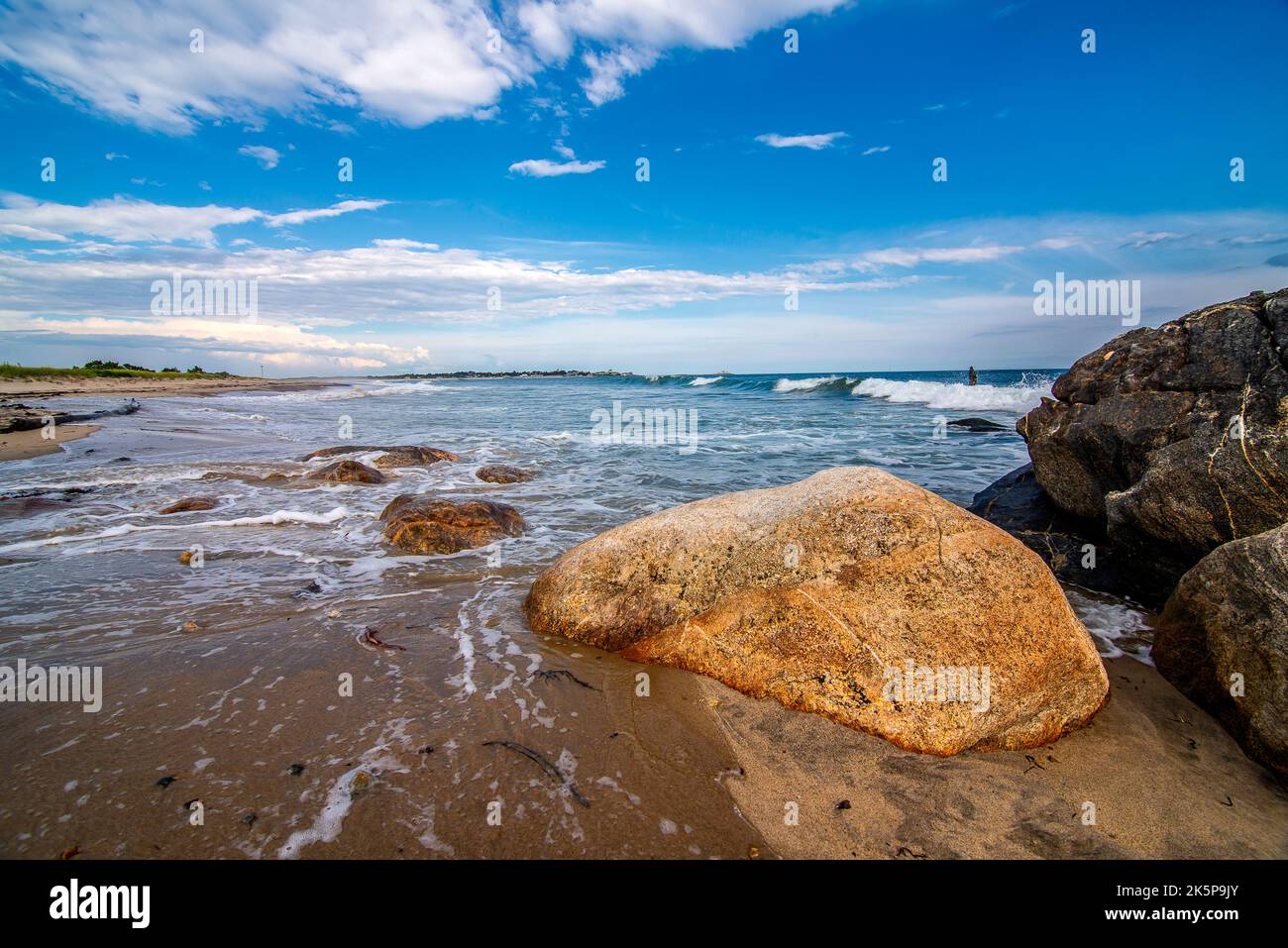 Beaches of New England Stock Photo - Alamy