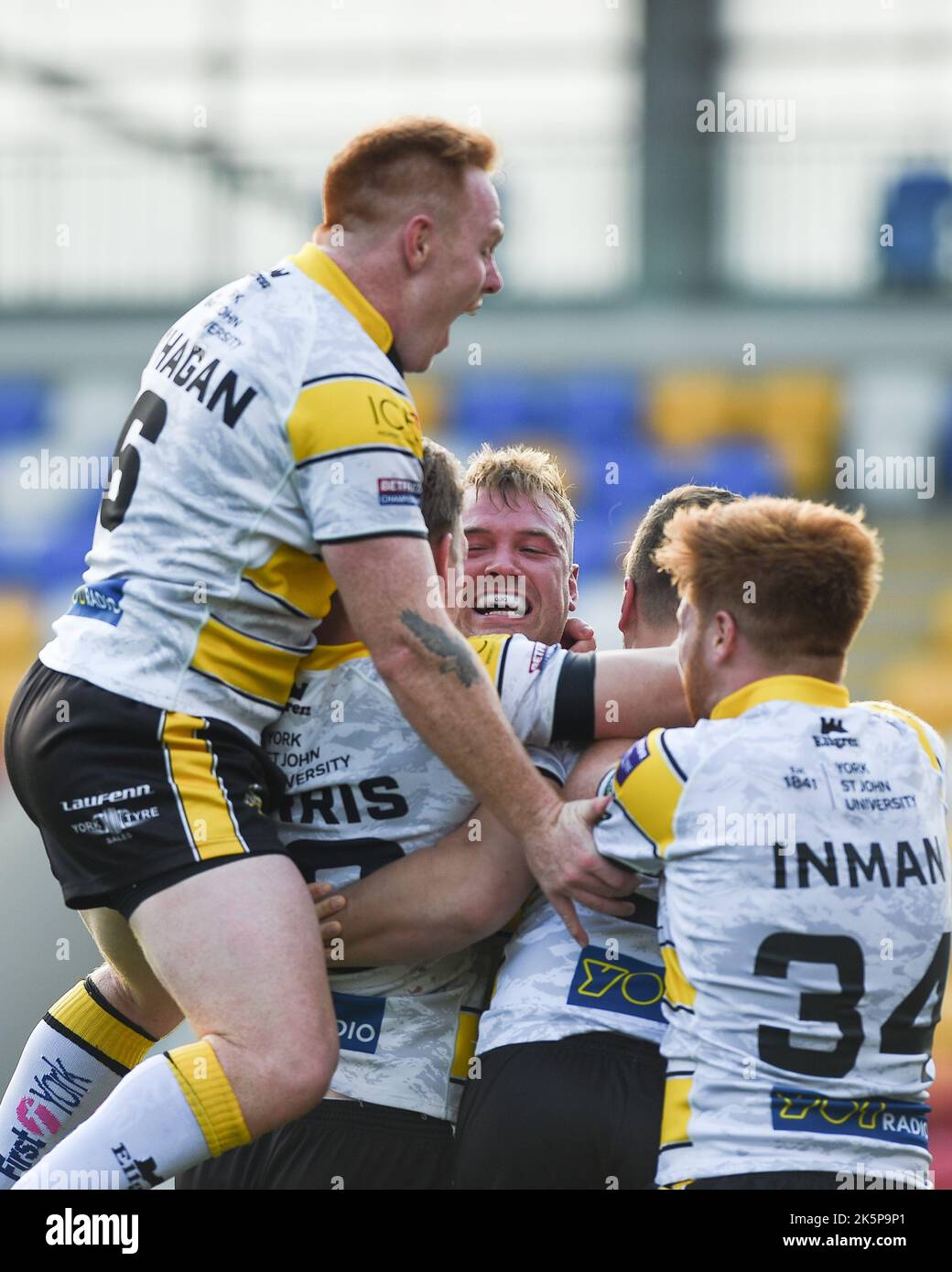 York, England -11th September 2022 - Joe Porter of York Knights ...