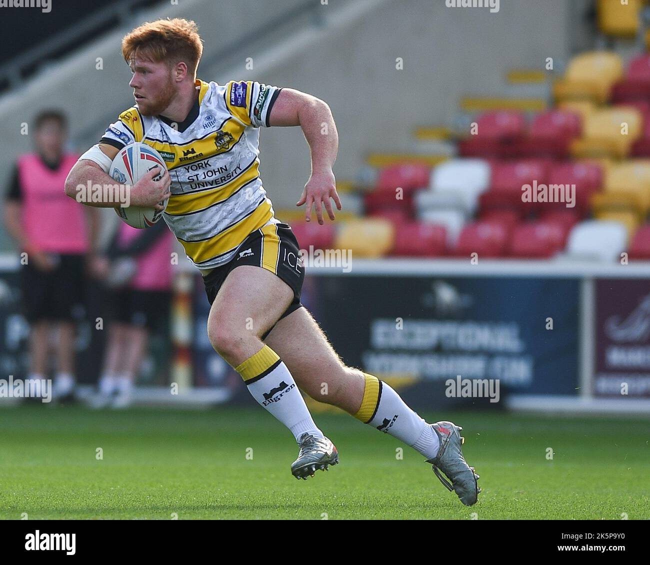 York, England -11th September 2022 - Tom Inman of York Knights in ...
