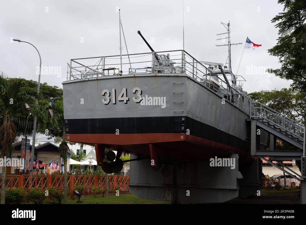 The Melaka Maritime Museum showcases the maritime history of Malacca ...