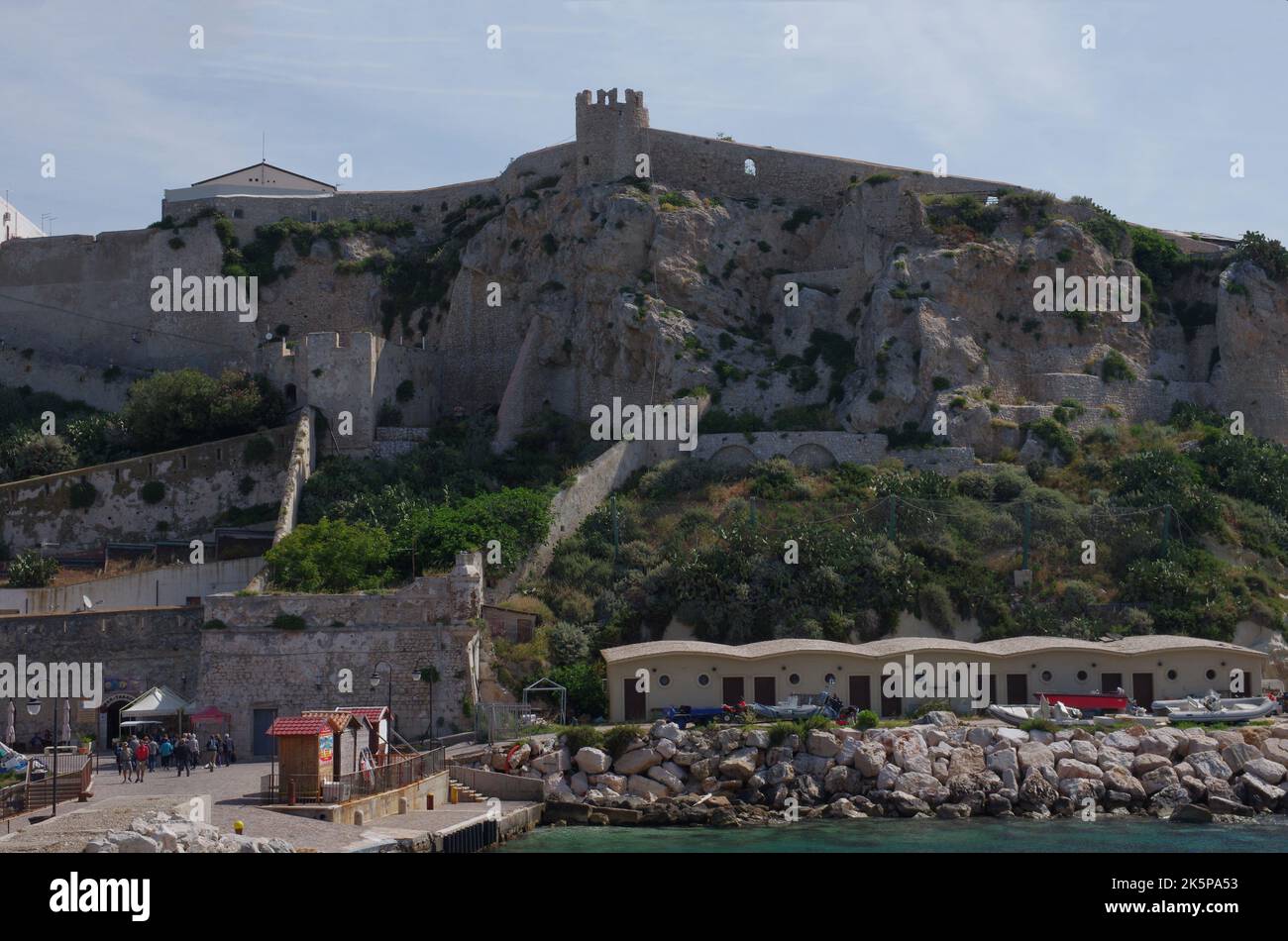 Isole Tremiti - Puglia - The stronghold of the Island of San Nicola ...