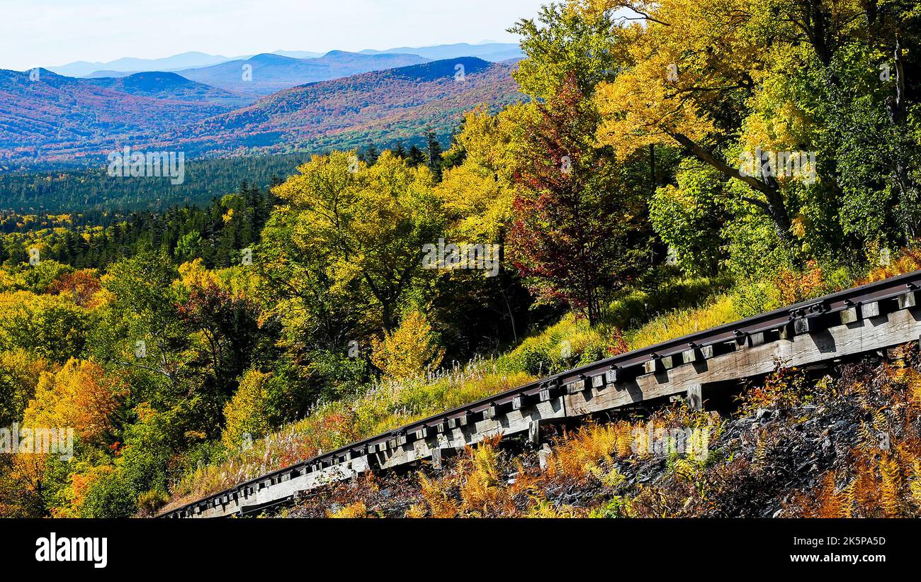 Mountain rail tracks hi-res stock photography and images - Alamy