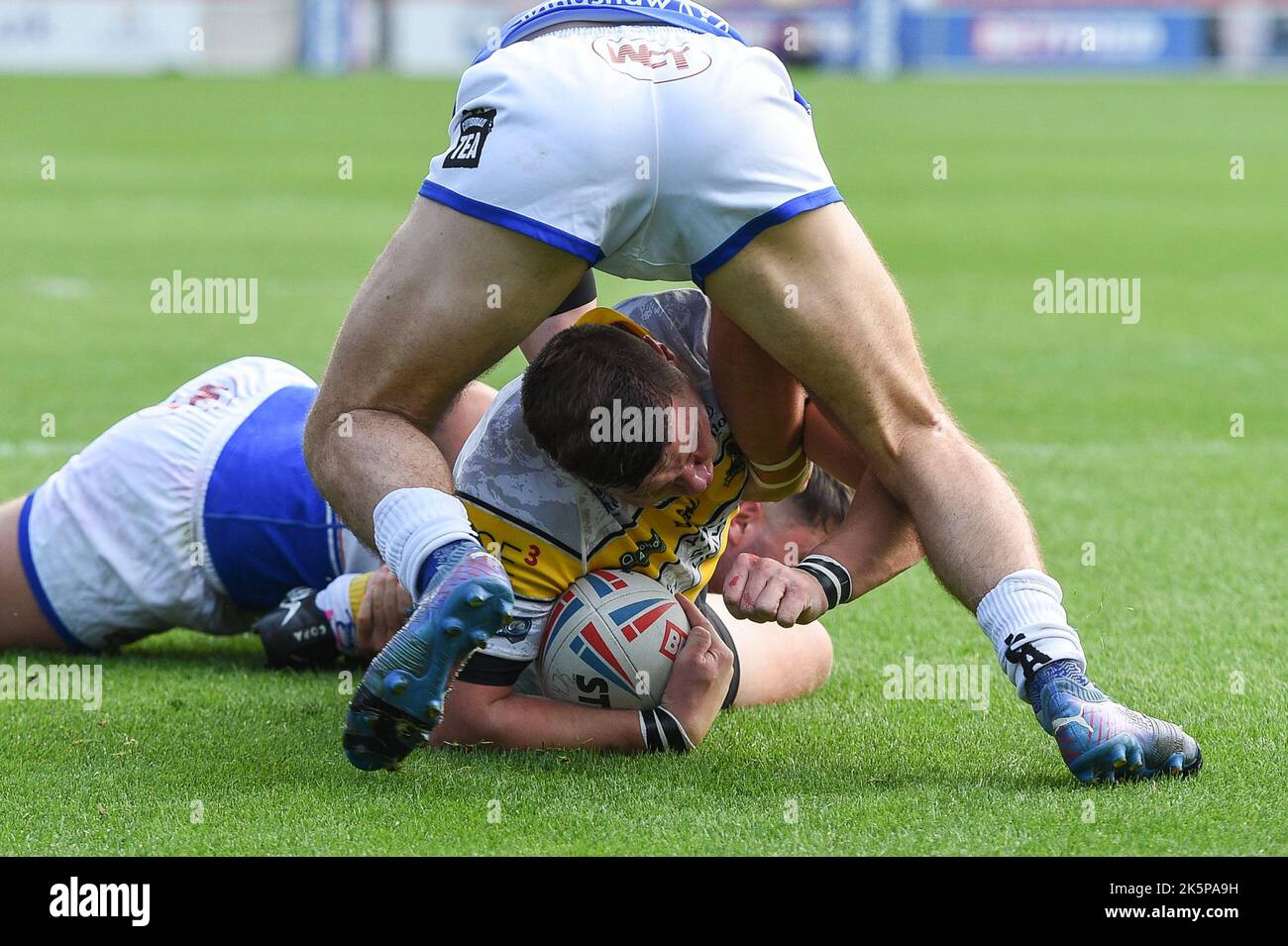 York, England -11th September 2022 - Ben Barnard of York Knights just ...