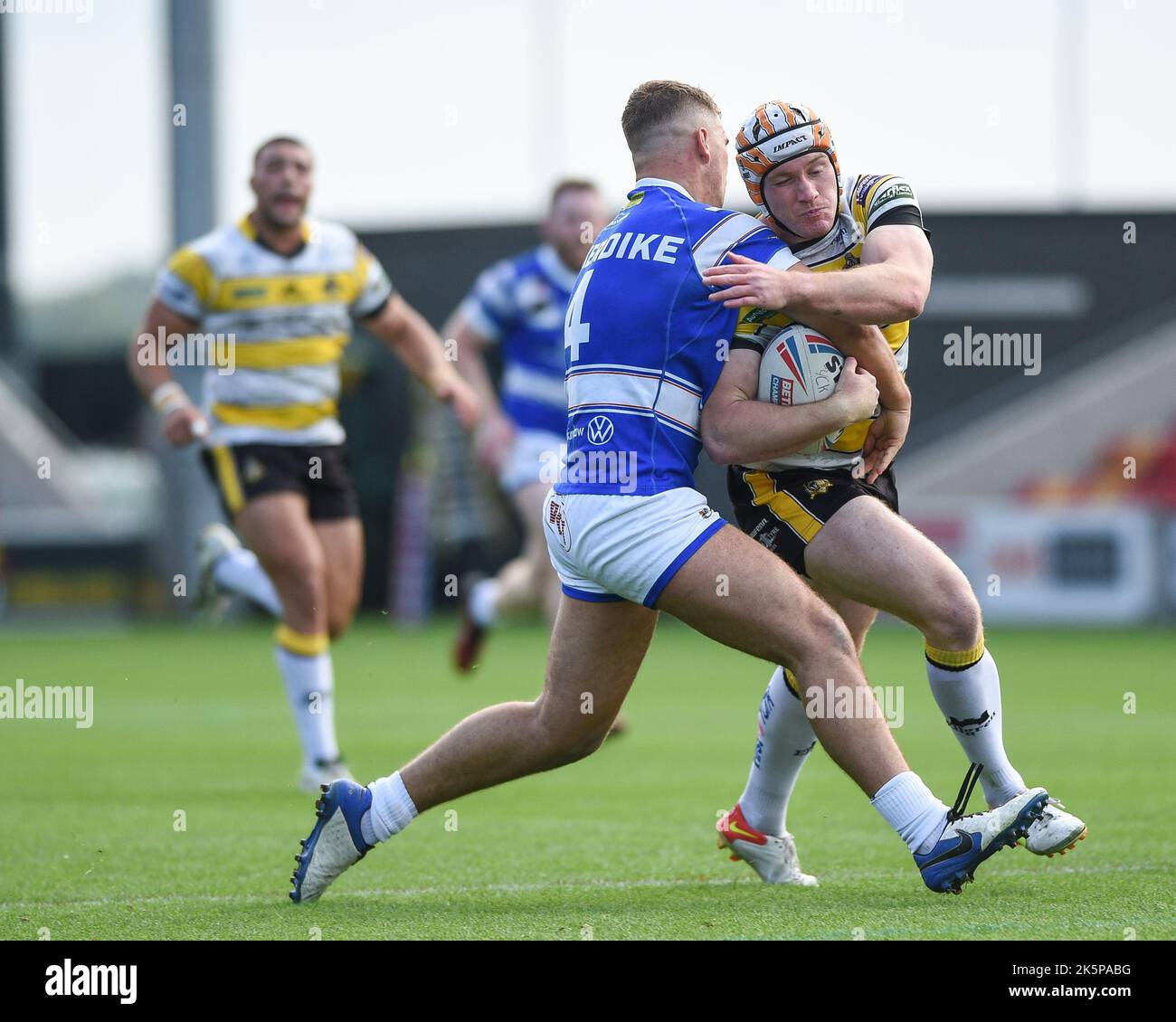York, England -11th September 2022 - Will Jubb of York Knights takes on ...