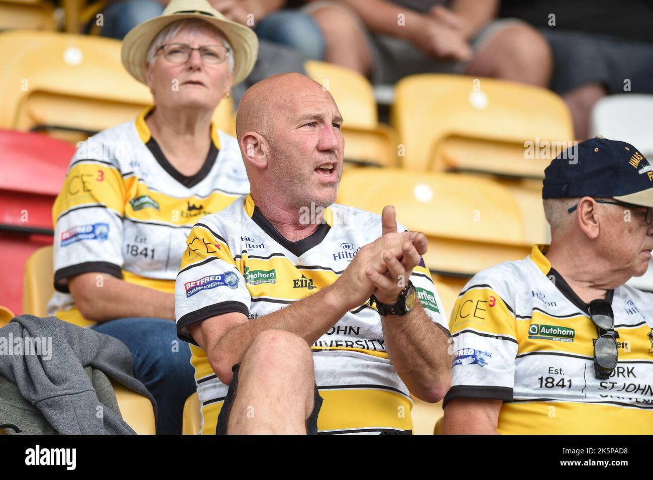 York, England -11th September 2022 - York City Knights fan. Rugby ...