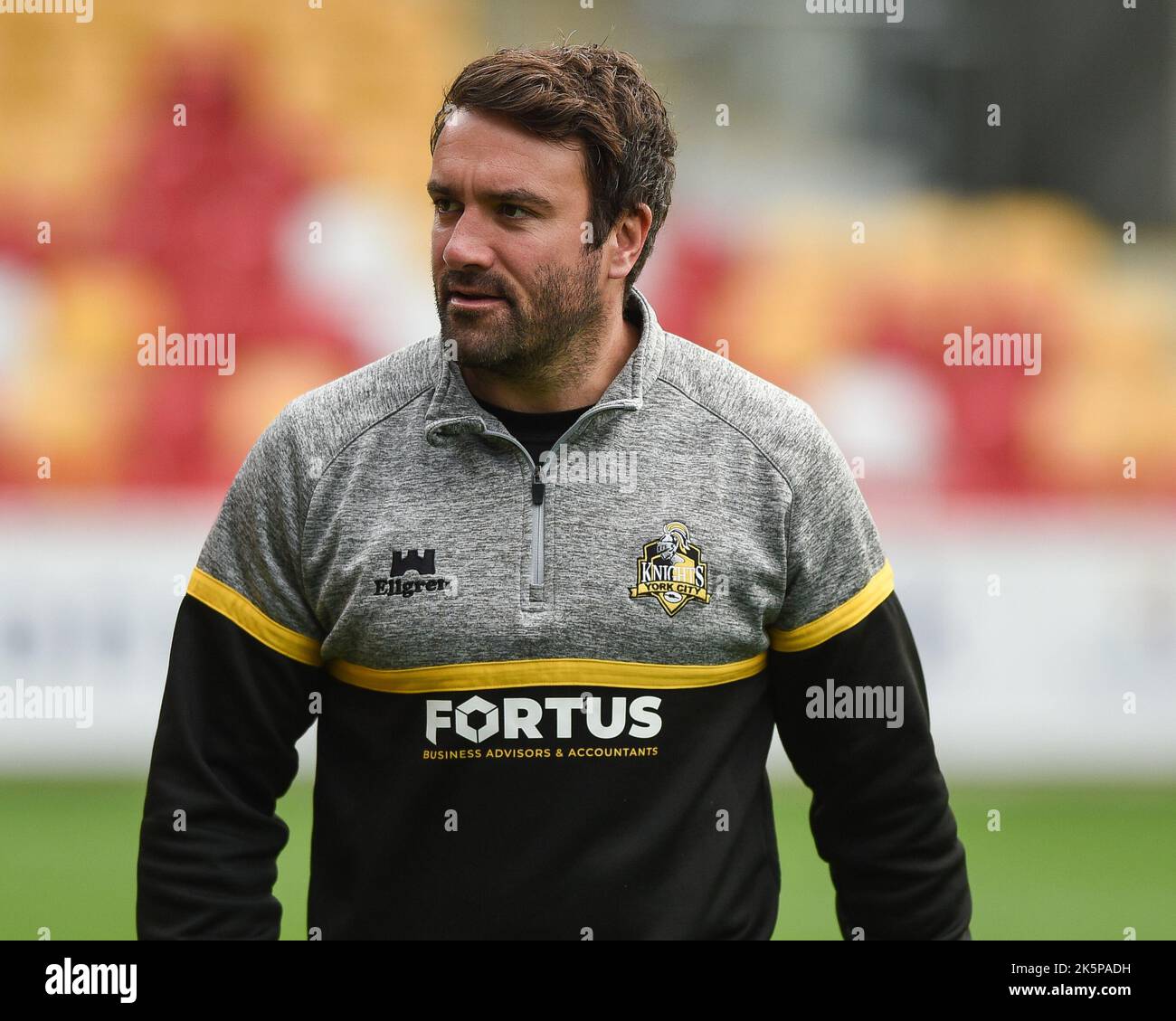 York, England -11th September 2022 - James Ford Head Coach of York ...