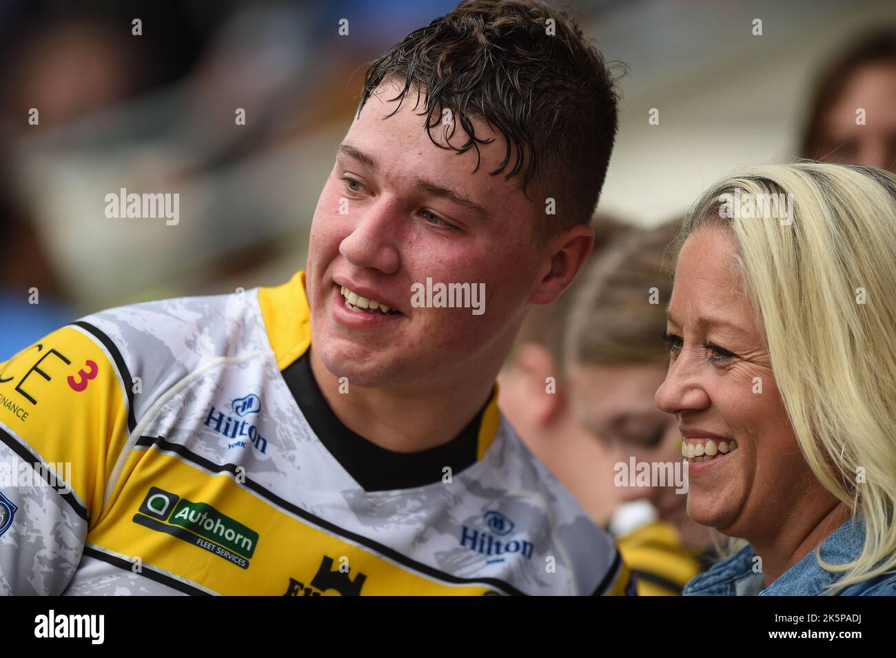 York, England -11th September 2022 - Ben Barnard of York Knights. Rugby ...