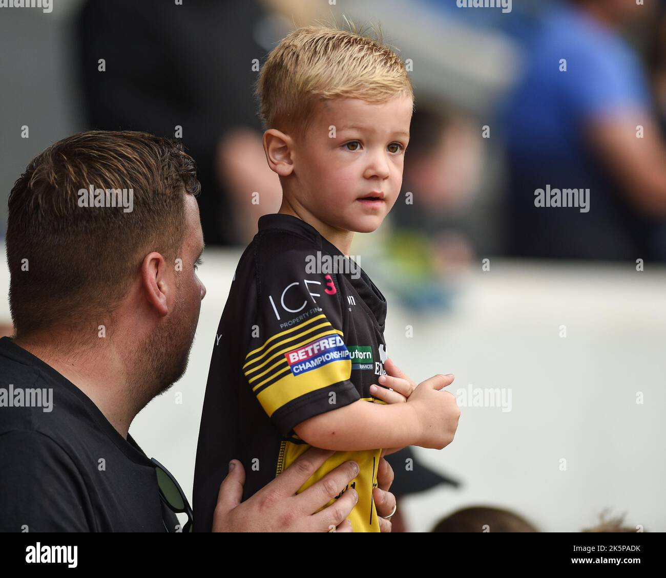 York, England -11th September 2022 - York Knights fan. Rugby League ...