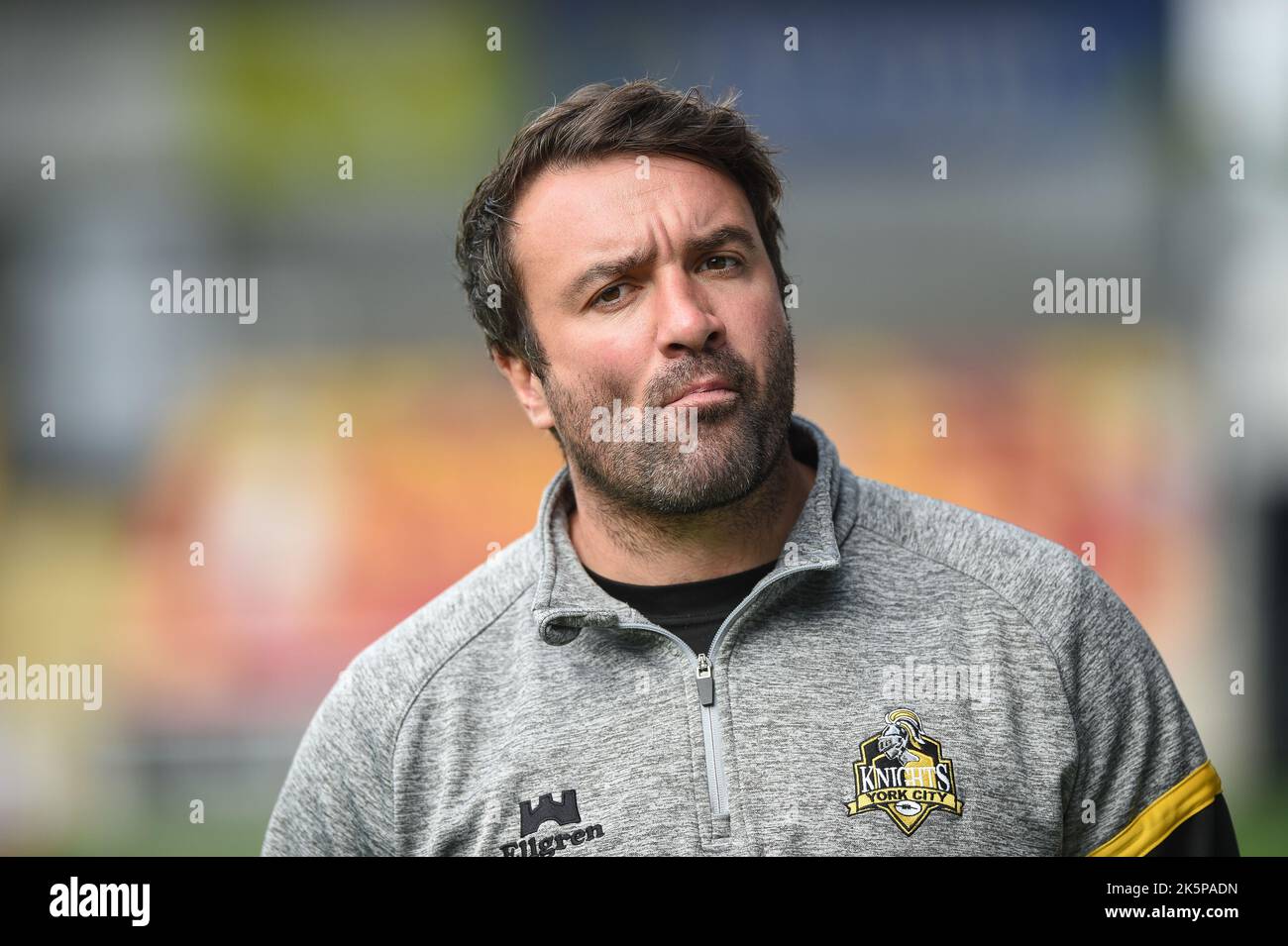 York, England -11th September 2022 - James Ford Head Coach of York ...