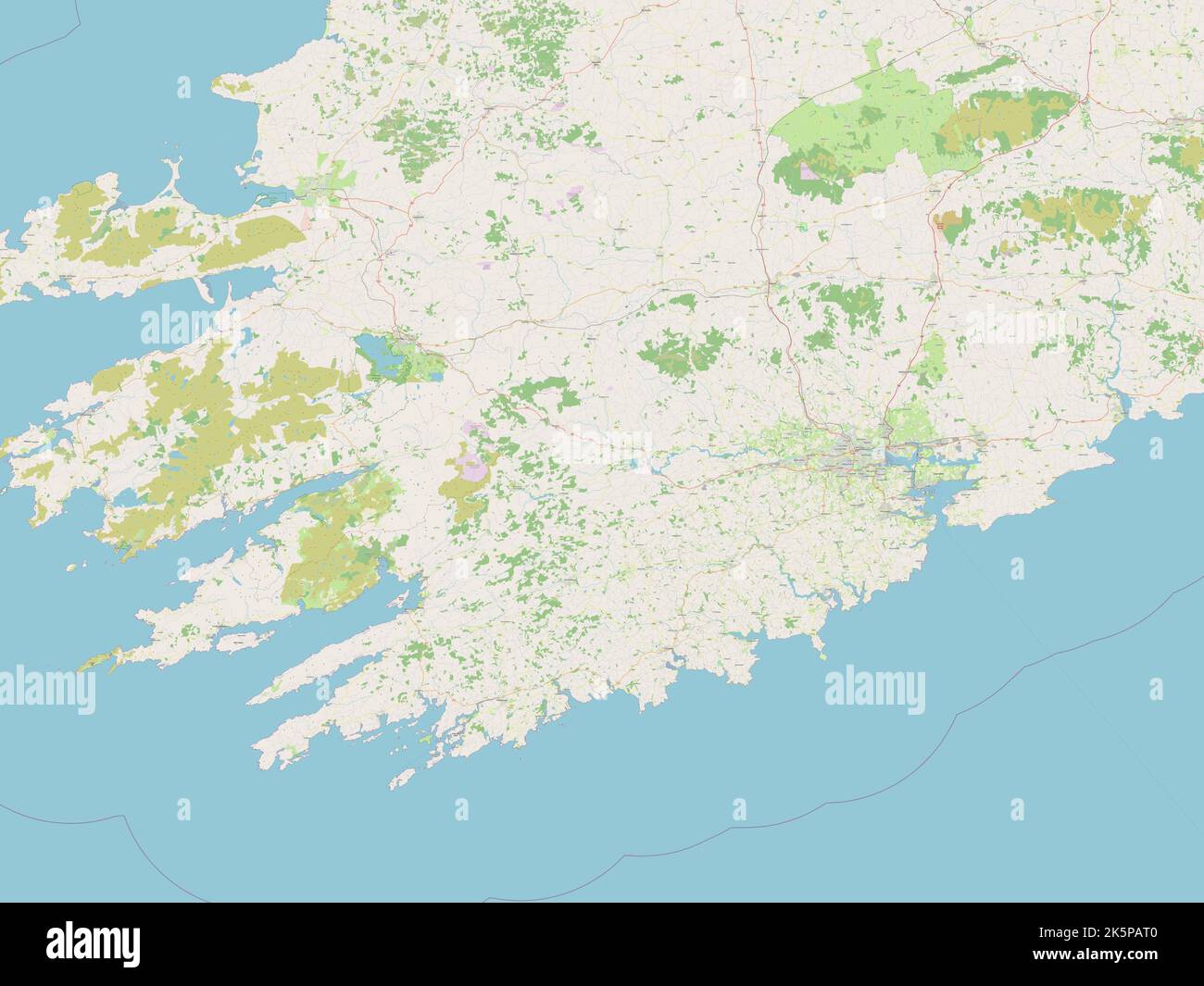 Map of rathdrum hi-res stock photography and images - Alamy