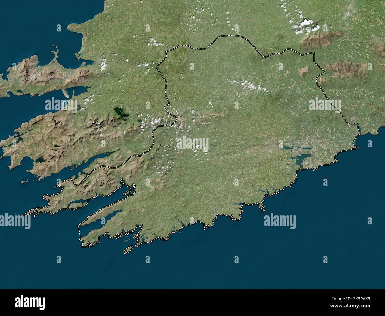 Cork county map hi-res stock photography and images - Alamy