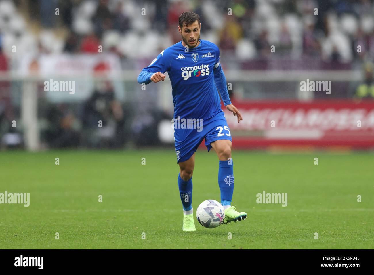 Turin, Italy. 9th Oct, 2022. Filippo Bandinelli of Empoli FC during the ...
