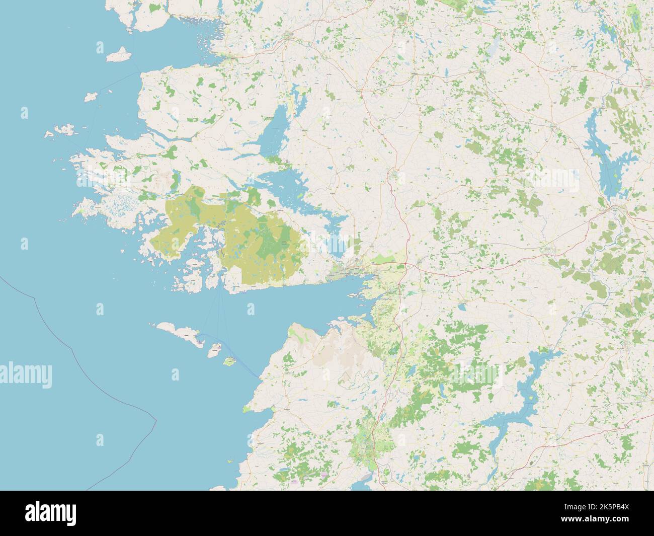 Map of galway hi-res stock photography and images - Alamy