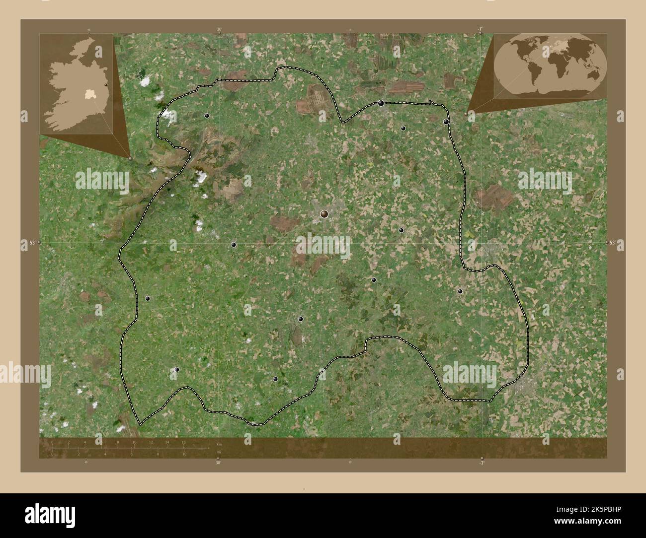Portlaoise map hi-res stock photography and images - Alamy
