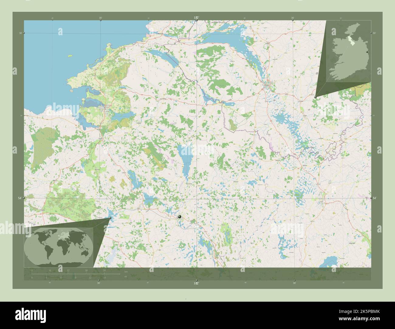 Shannon map hi-res stock photography and images - Alamy